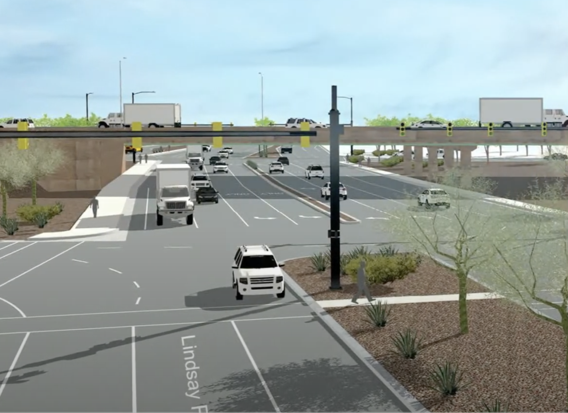 Gilbert breaks ground on traffic interchange at Lindsay Road and SR 202 ...